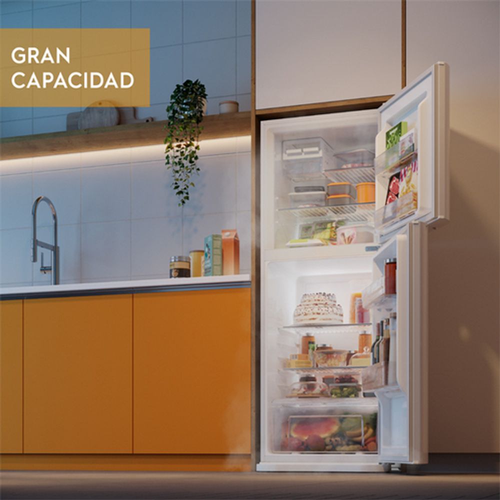 Heladera con freezer Gafa HGF378AFB Blanca 326lts - Shopclub